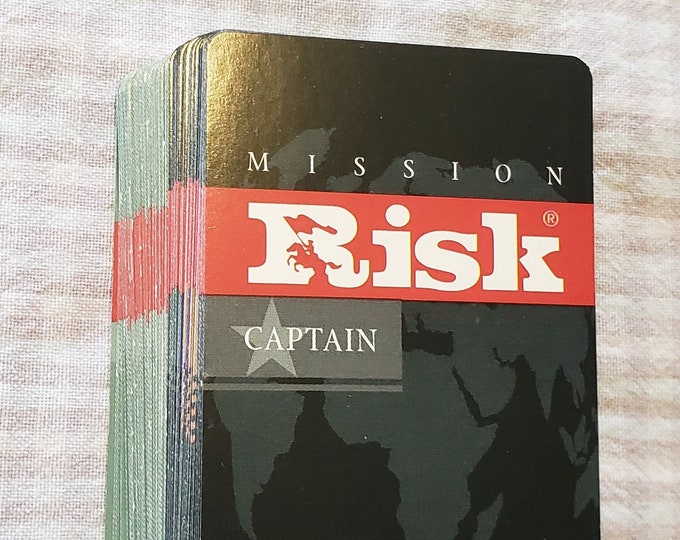 Vintage Risk Cards - Risk Game Card Set - Vintage Game Cards - Game ...