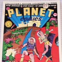 Science Fiction Poster. Reproduction of a Future Science Fiction Comic ...