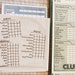 Clue Game Suspect Log Sheets Assortment - Vintage Clue Game Score Sheet ...