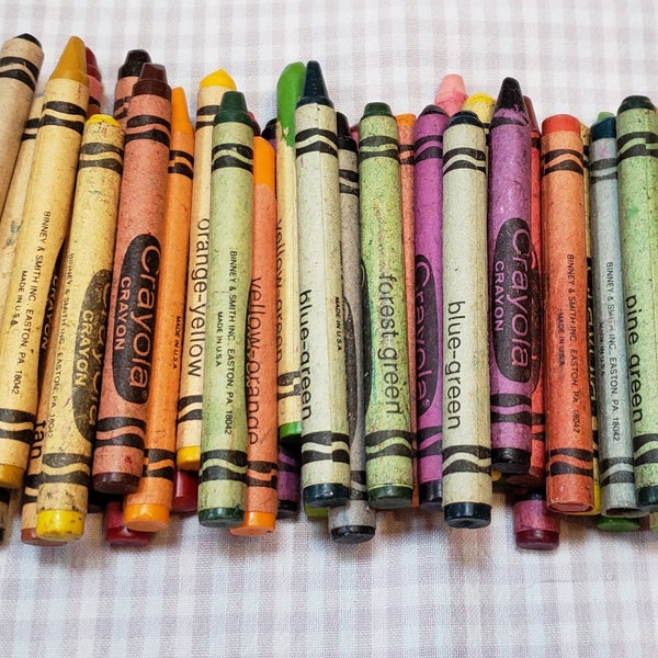 Melting Crayons - Etsy