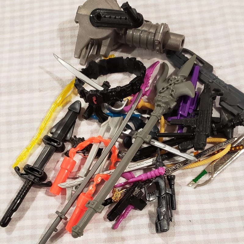 Action Figure Weapons - Etsy