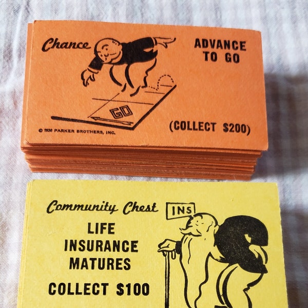 Community Chest Card - Etsy