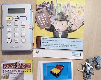 Monopoly Game Pieces | Etsy