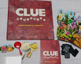 Clue Game Replacement Cards - Etsy