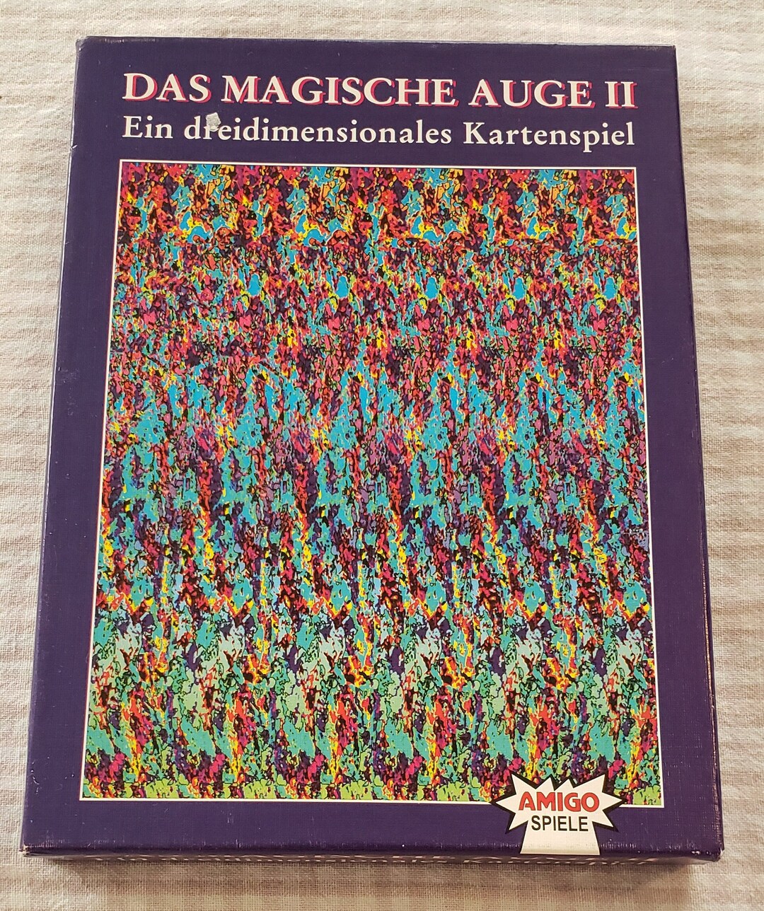 Magic Eye Card Game 3D Cards Magic Eye II Game German Card Game Das ...