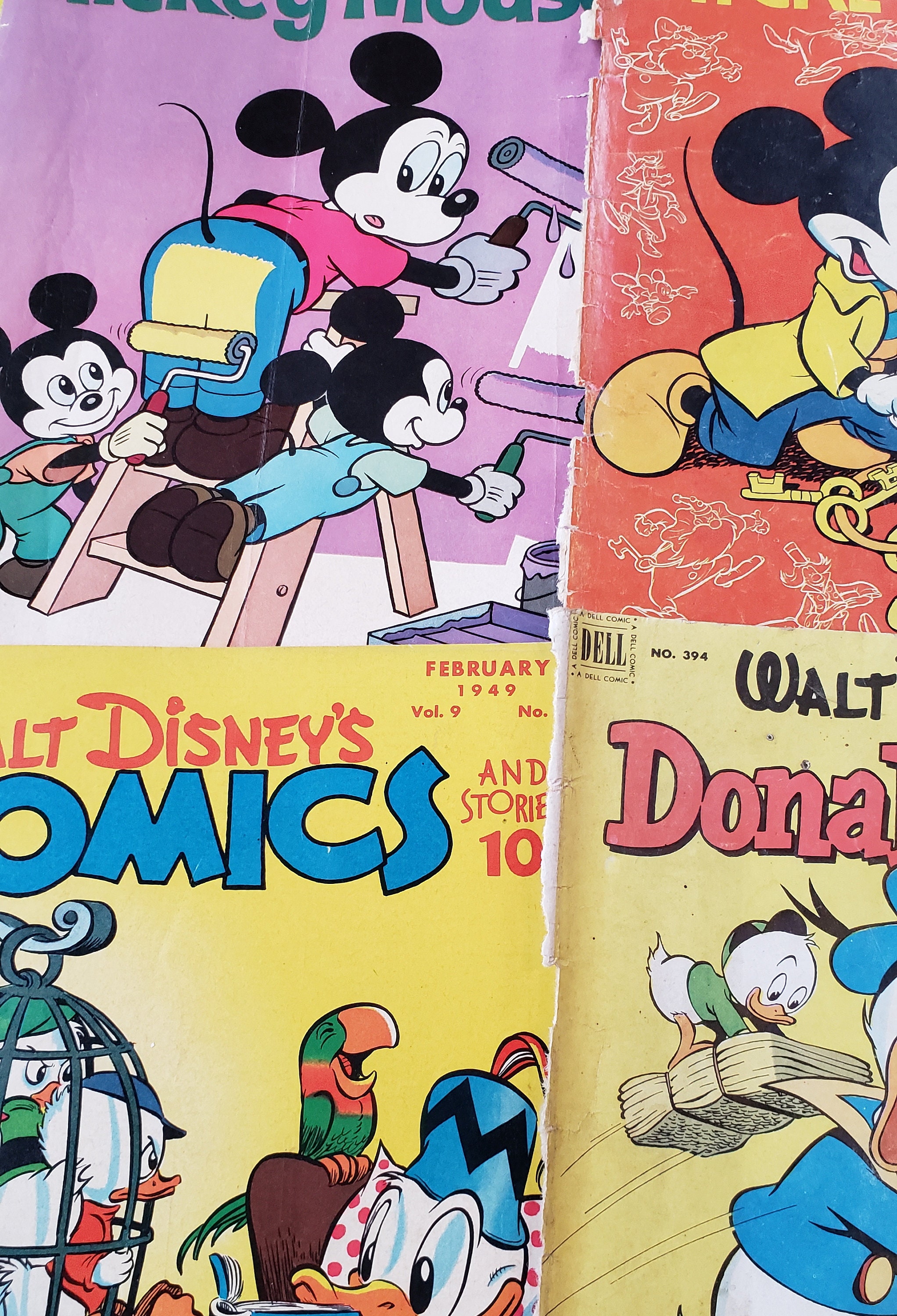 Vintage Comic Book Covers Golden Age Comic Covers for Repurposing ...