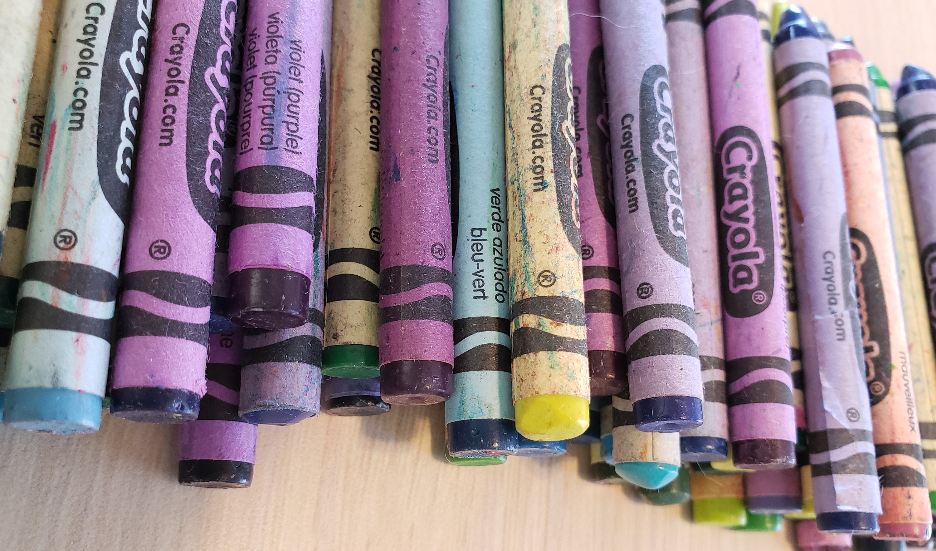 Purple Crayola Crayon