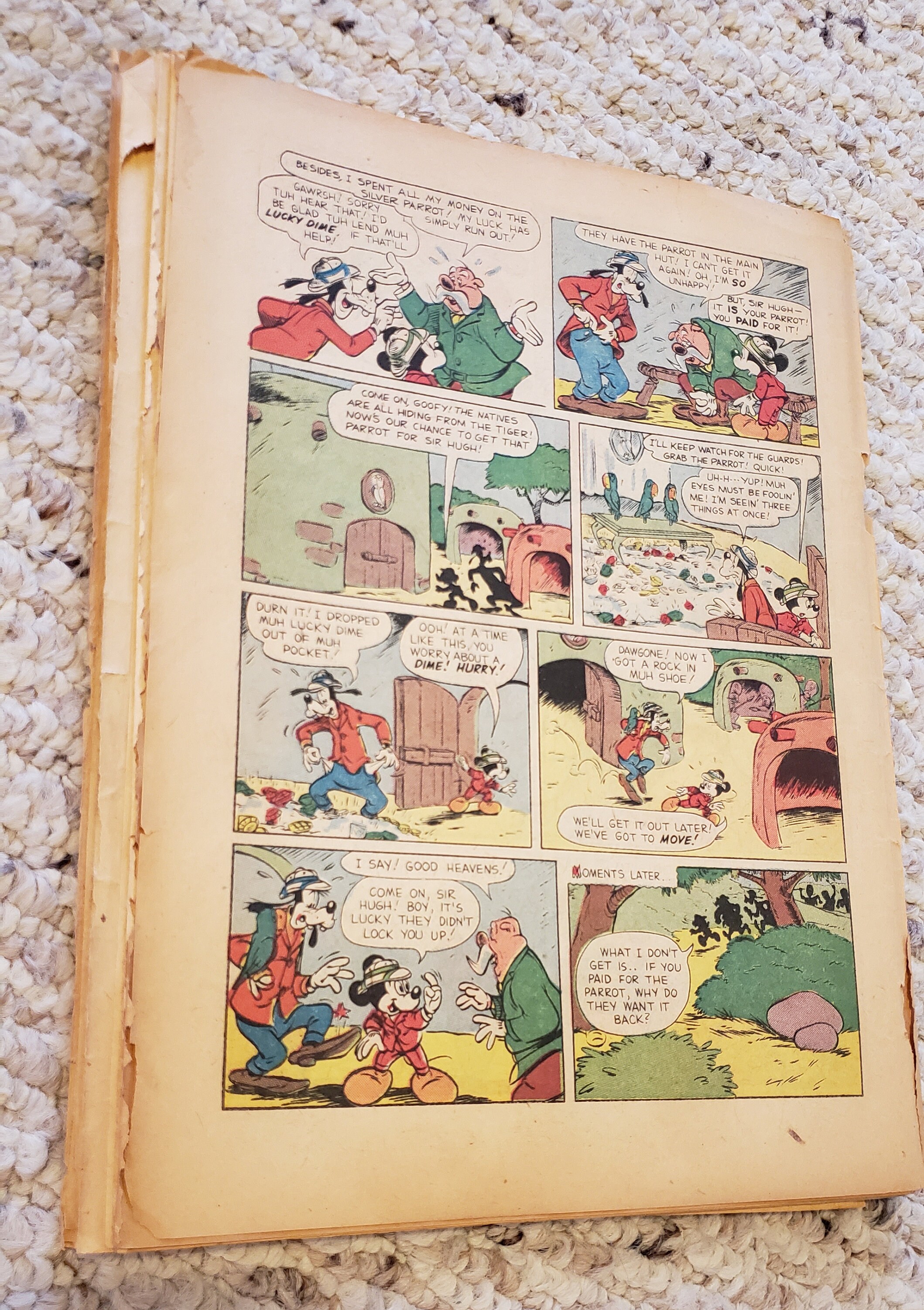 Vintage Comic Book Pages Cartoon Comic Pages for Repurposing | Etsy