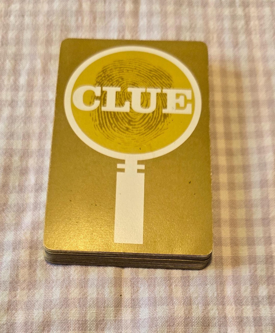 Vintage Clue Game Cards Complete Set - Suspect Room Weapons Cards ...
