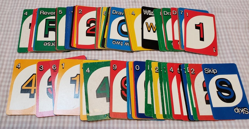 Huge Lot of Uno Cards Assorted Uno Game Cards Game Cards - Etsy
