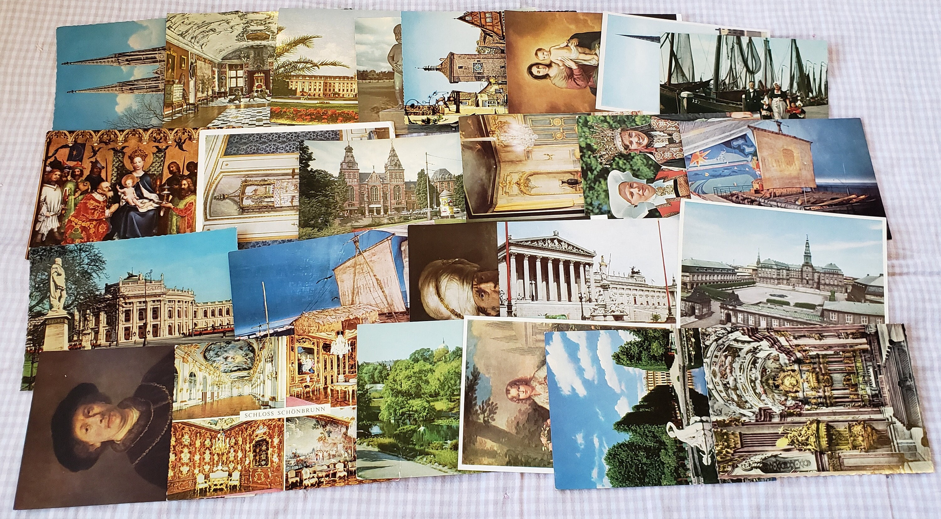 25 Vintage Postcards Lot of Color Photo Postcards Europe Scandinavia ...