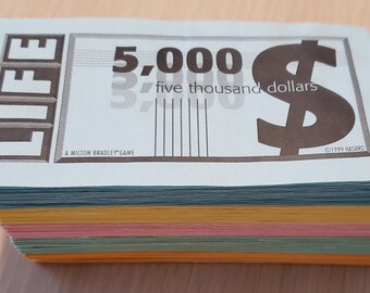 Game of Life Money | Etsy