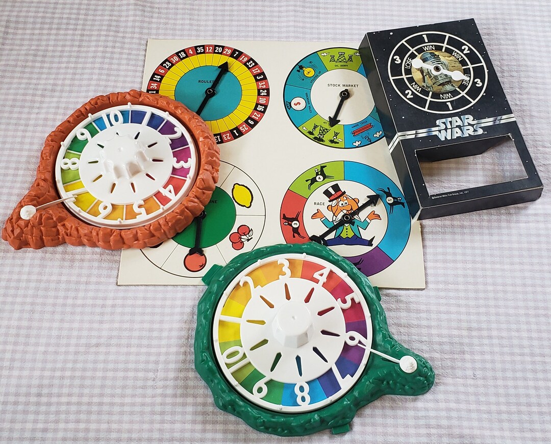 Board Game Spinners Assorted Lot - Vintage Board Game Spinners Vintage ...