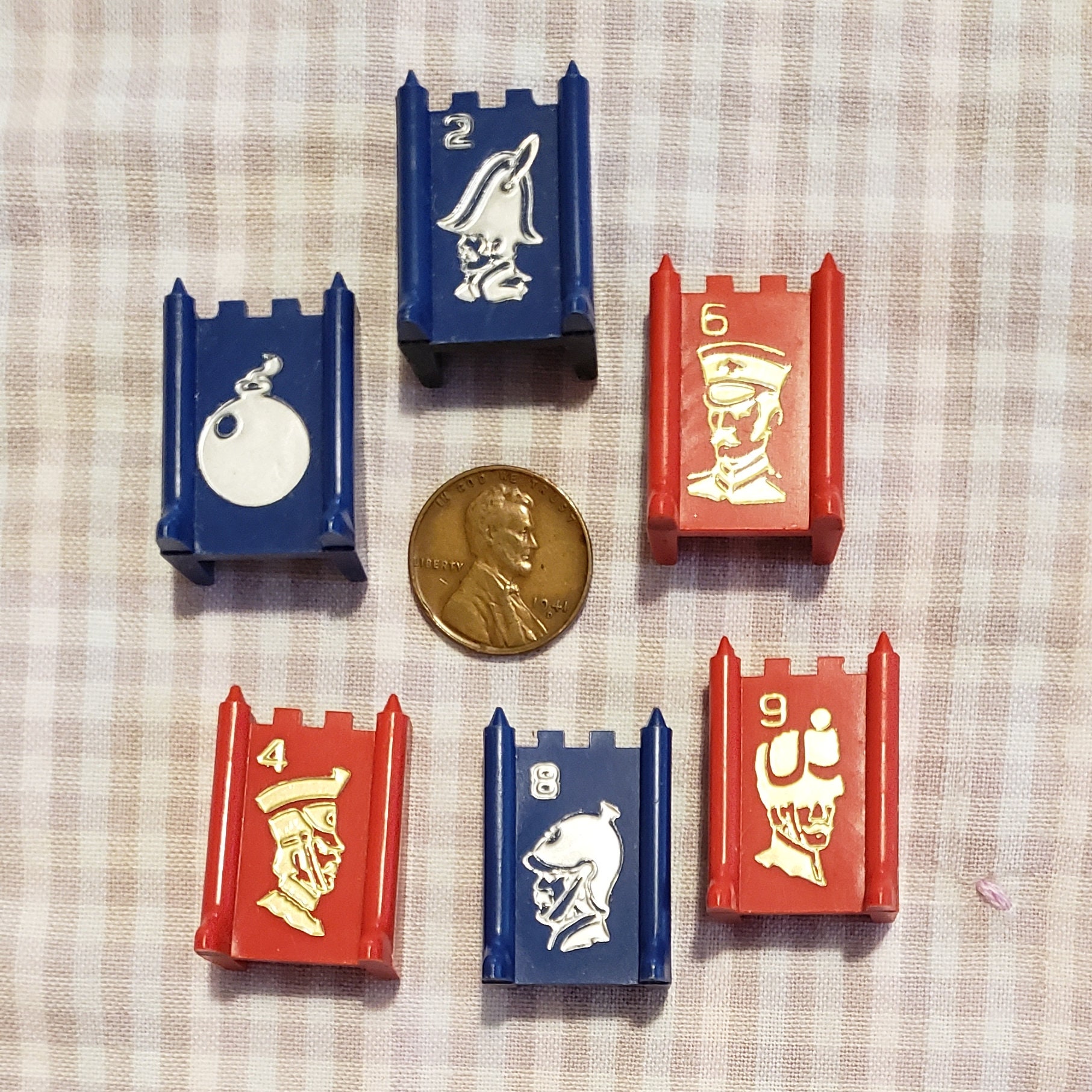 Vintage Stratego Game Pieces Full Set Stratego Board Game - Etsy