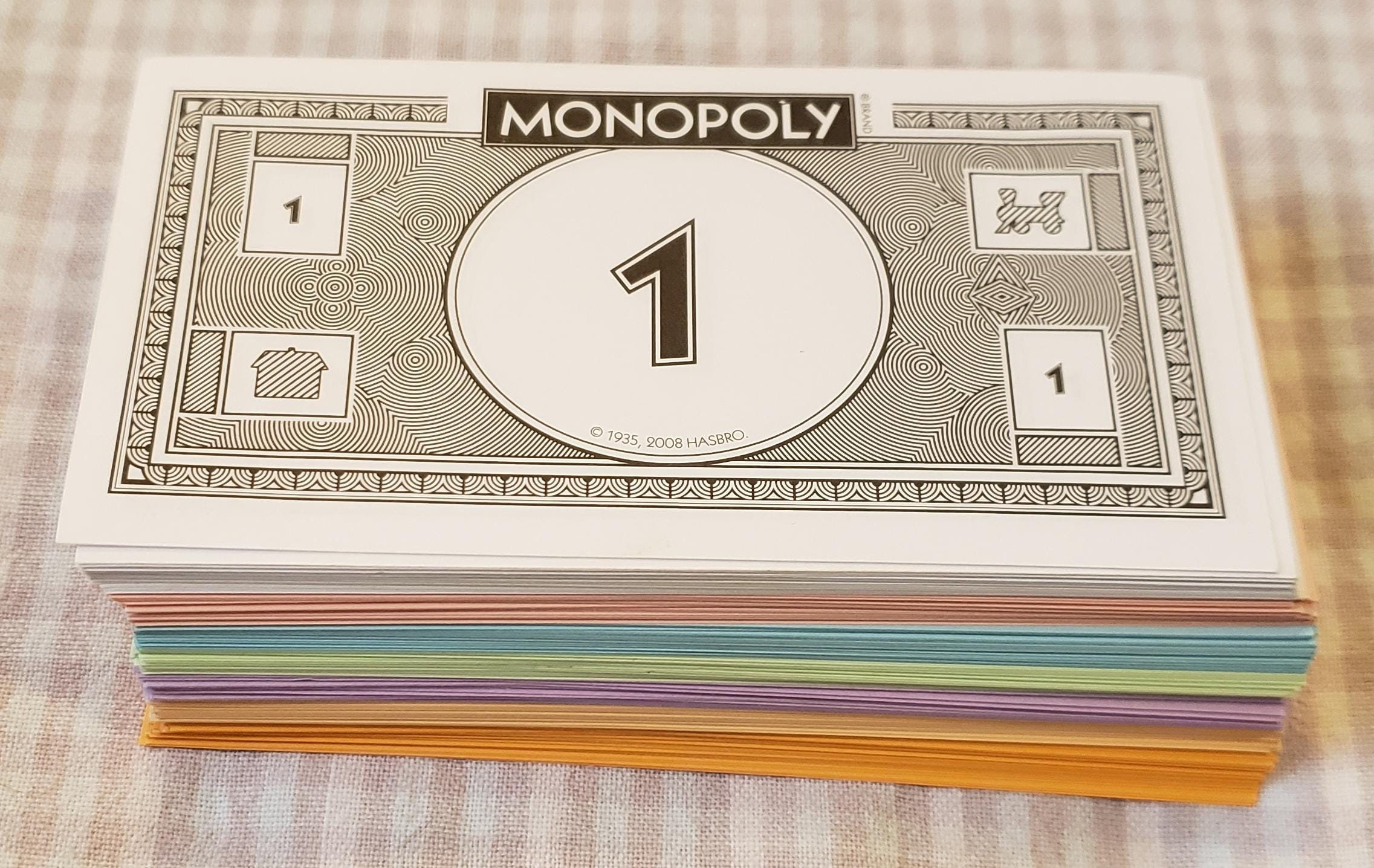 Monopoly Money - Monopoly Game - Monopoly Game Money Notes - Play Money ...