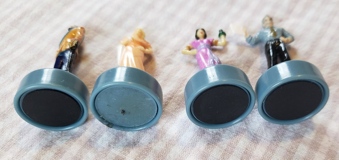 Clue FX Character Tokens Lady Lavender Prince Azure Miss Peach Lord ...