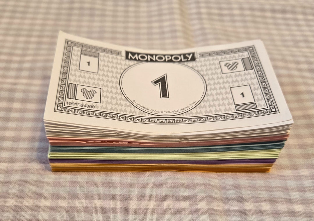 Disney Monopoly Money - Monopoly Game Disney Edition Game - Monopoly ...