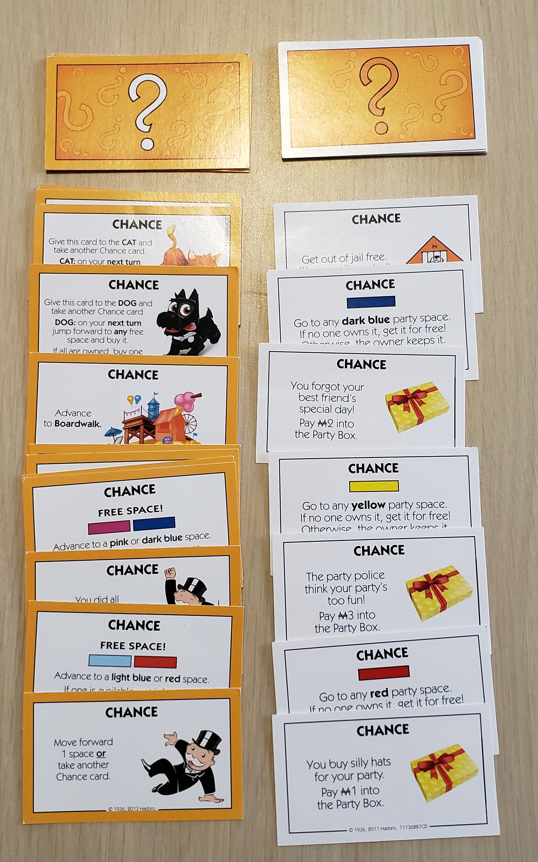 Monopoly Chance From Space