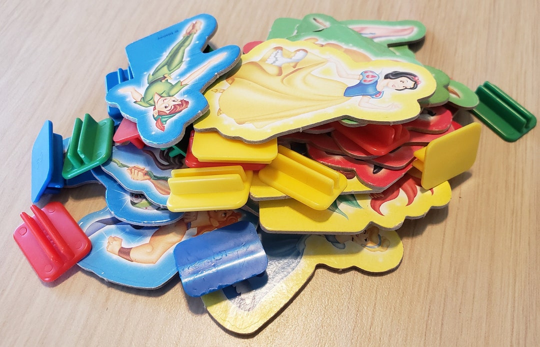 Vintage Disney Sorry Game Pieces Vintage Sorry Game Disney Game Tokens ...
