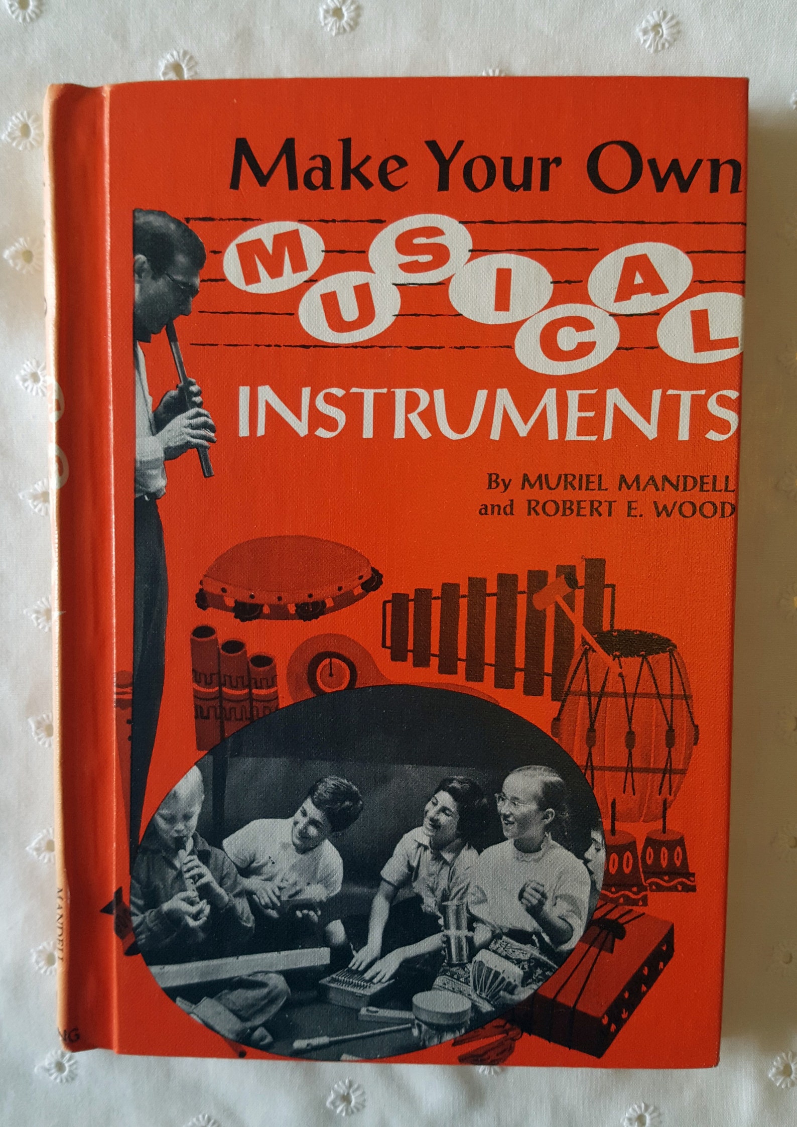 Make Your Own Musical Instruments Vintage Children's Book Vintage Music ...