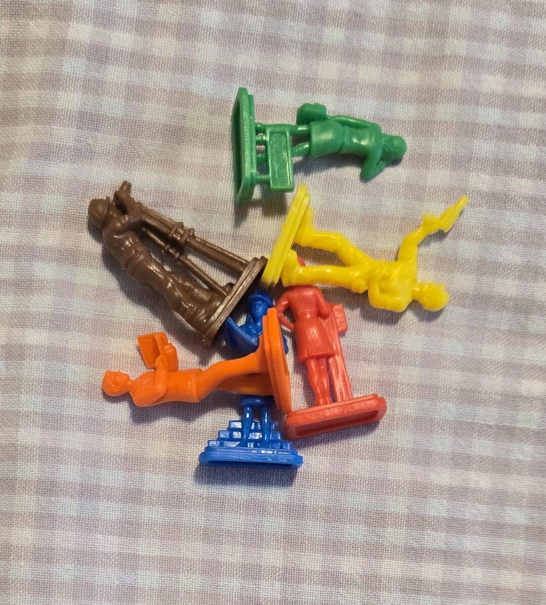 6 Monopoly U-build Game Tokens - Monopoly Playing Pieces - Monopoly ...