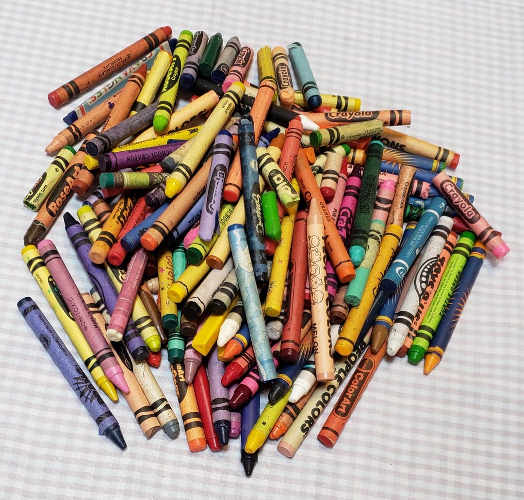 Bulk Crayon Lot 1 Pound - All Colors - Colored Crayons - Whole and ...