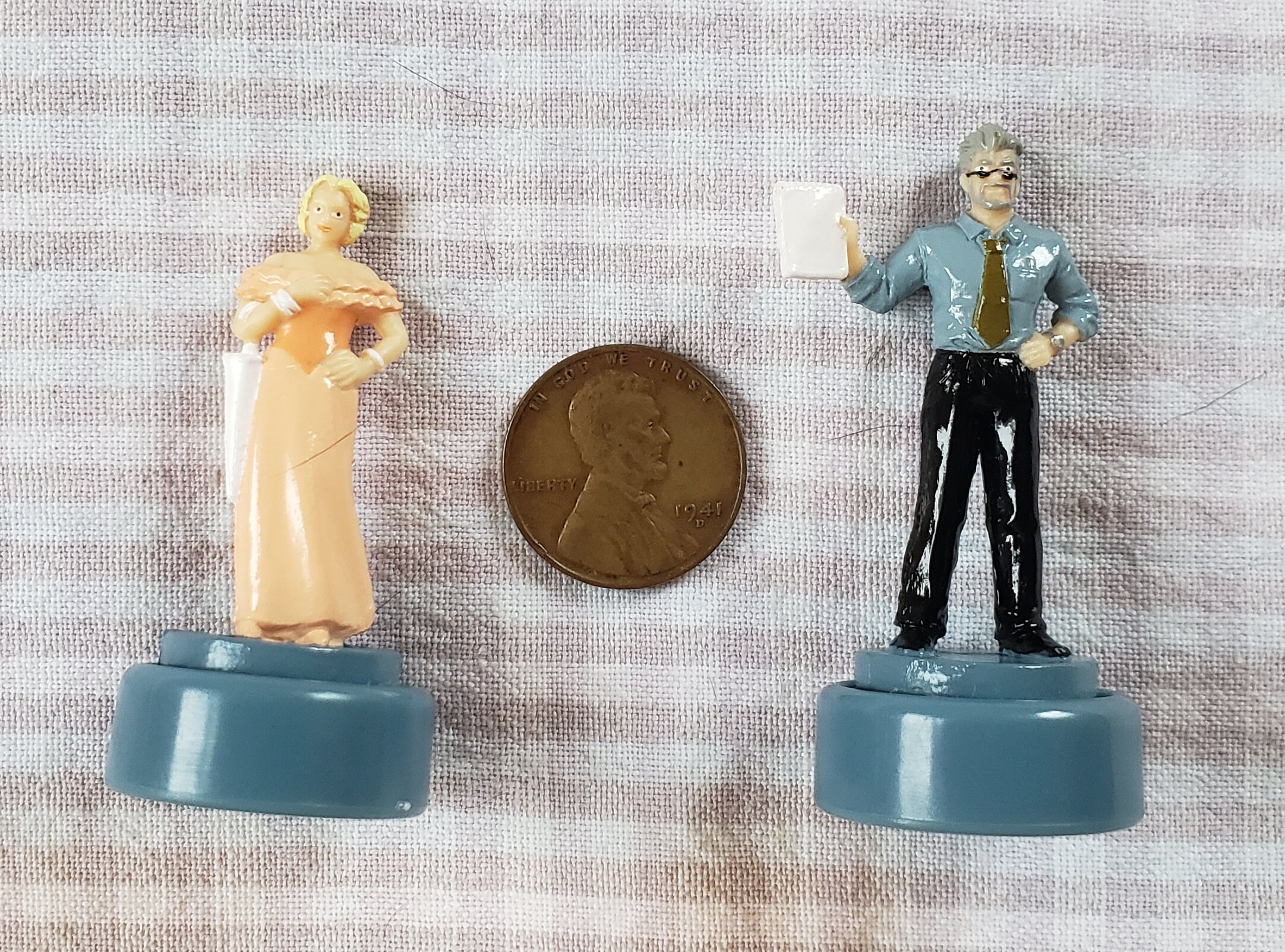 Clue FX Character Tokens Lady Lavender Prince Azure Miss Peach Lord ...