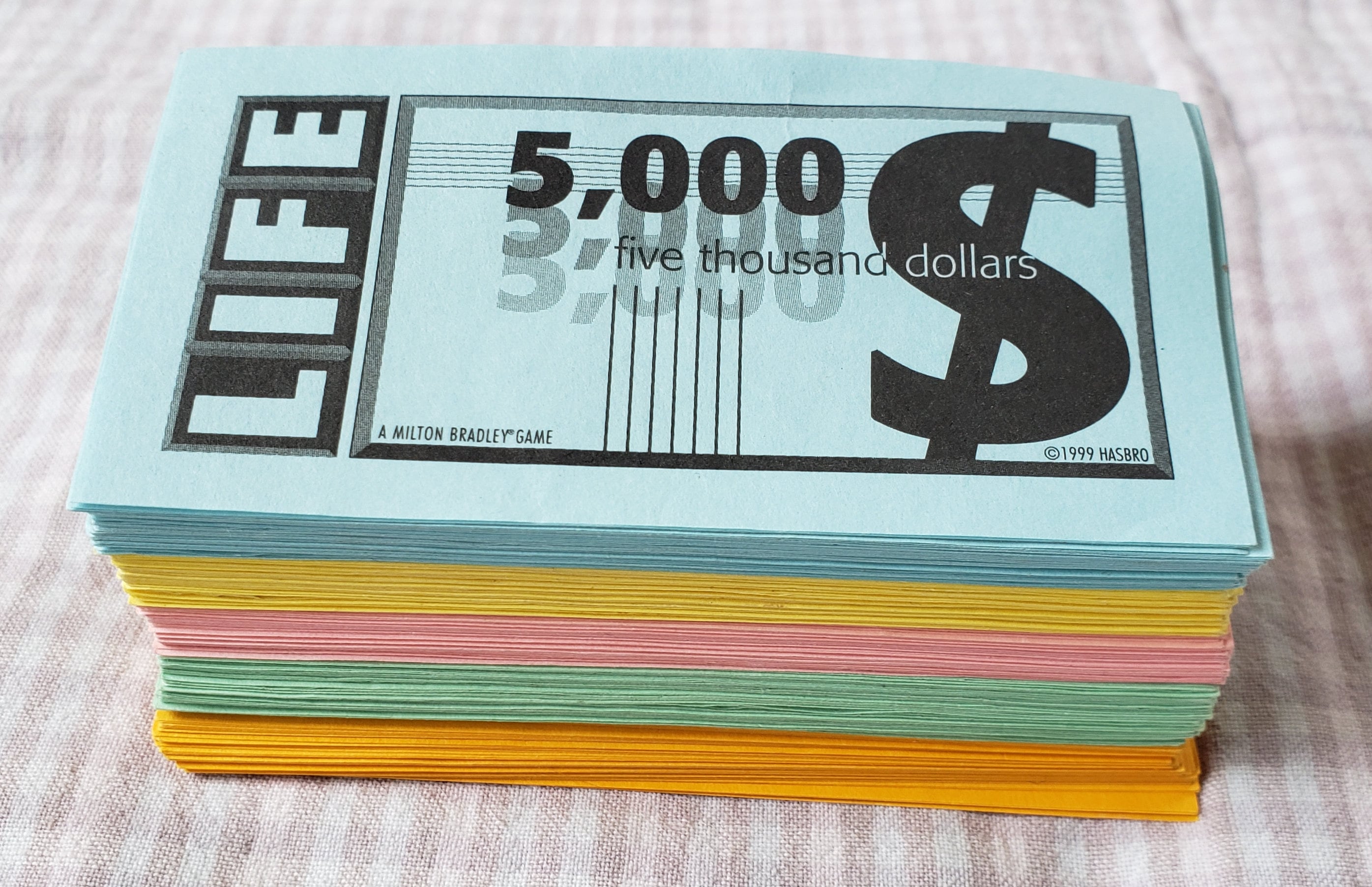 The Game Of Life Money