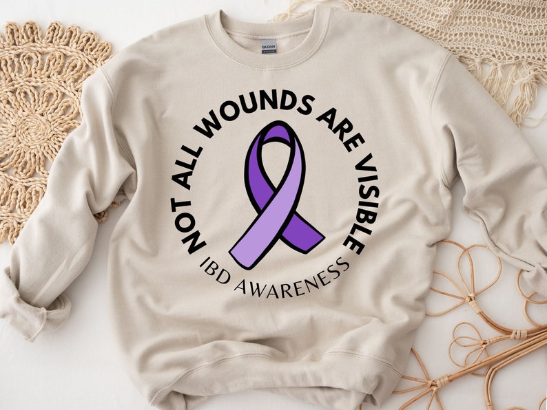 Not All Wounds Are Visible SVG, Chronic Illness Svg, Ibd Awareness Png ...