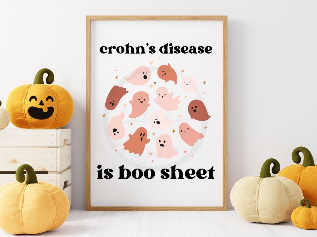 Crohn's Disease Halloween SVG, Funny Ibd Svg, Crohns Halloween PNG, IBD ...