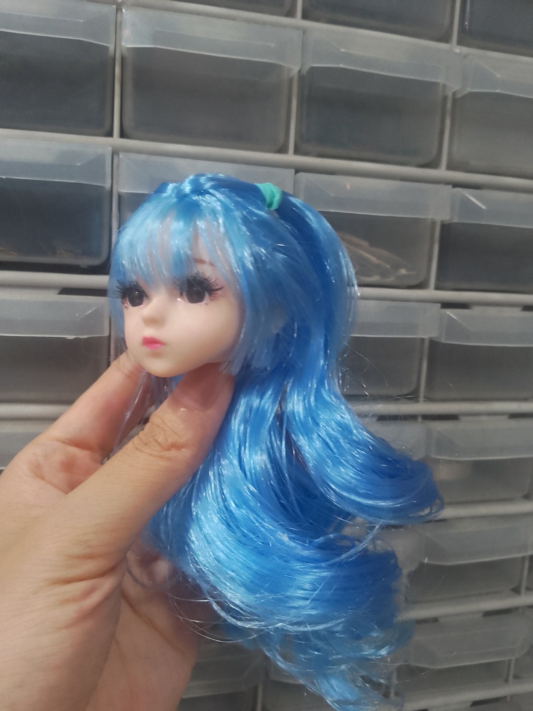 Plastic Head Anime Character Head Made by Hand Head Makingan - Etsy