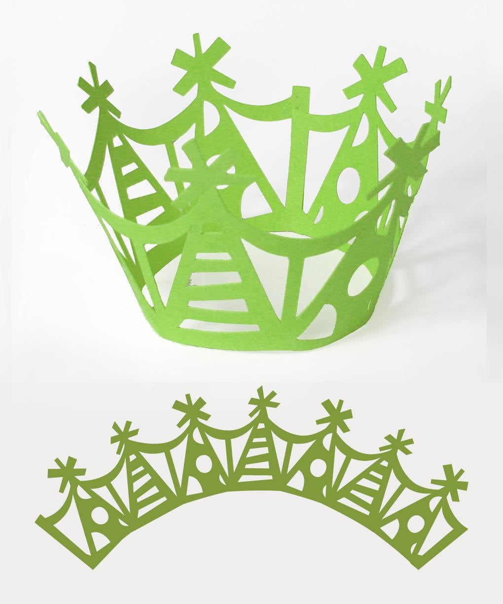 Cupcake Wrappers Vector Art SVG Files Set #2 (with Commercial License ...