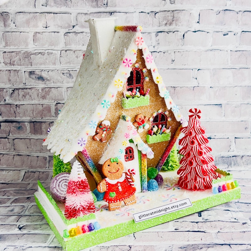Glitter Houses - Etsy