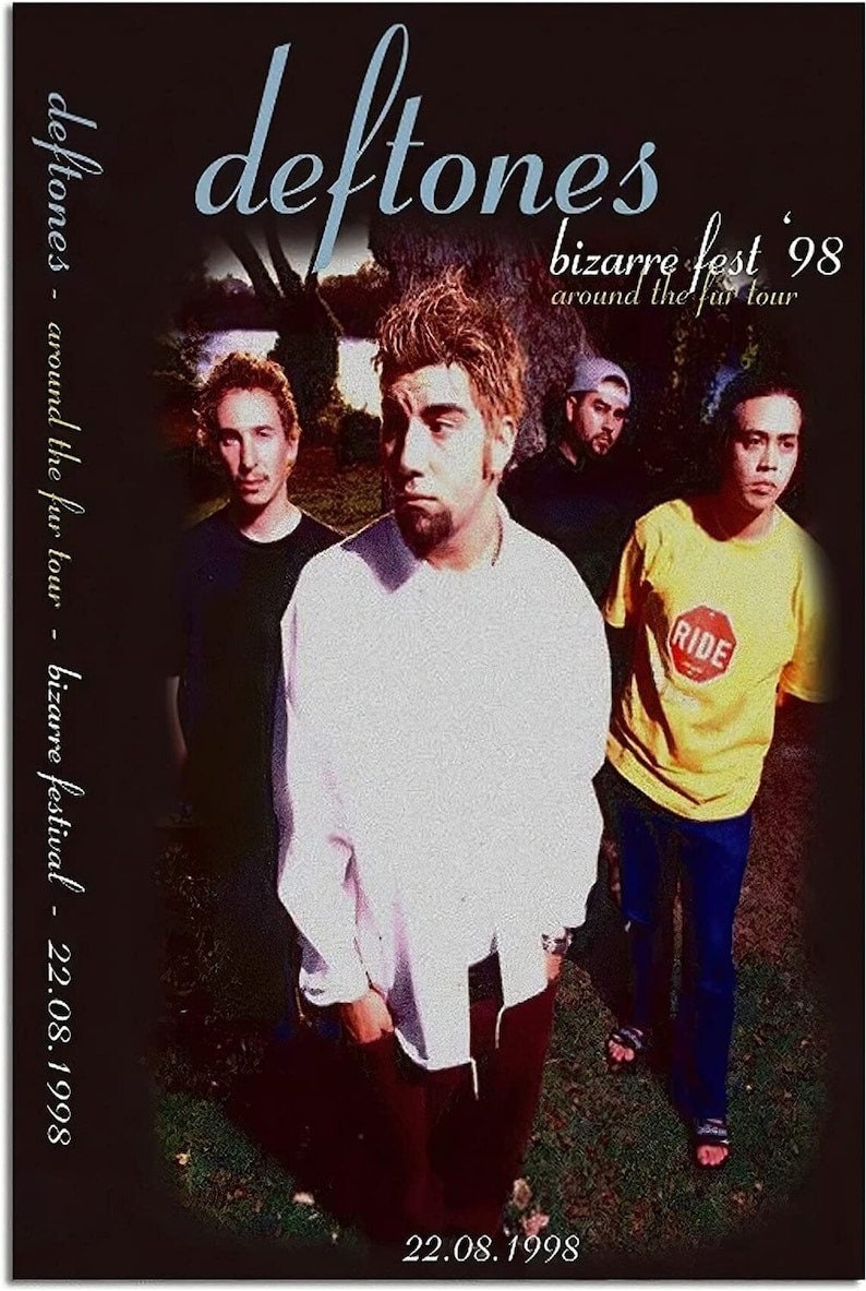 1999 Deftones Poster Deftones Poster Saturday Night Wrist - Etsy