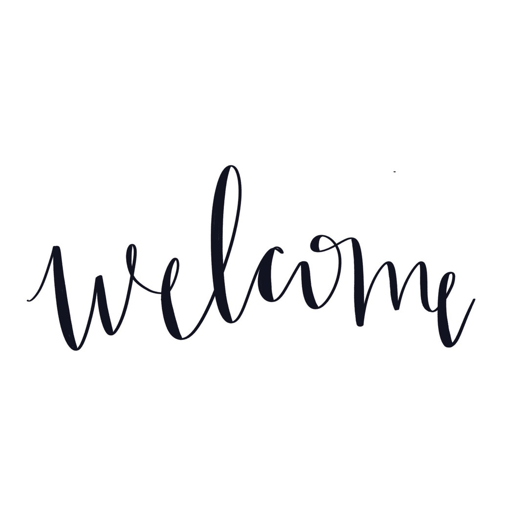 Welcome Printable - Etsy