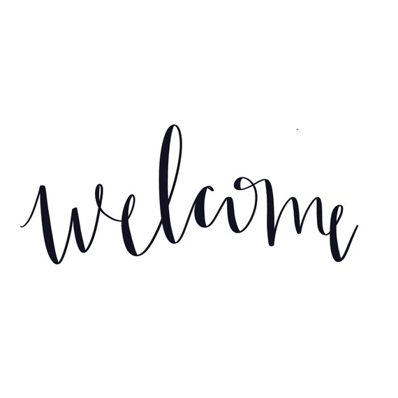 Welcome Printable - Etsy