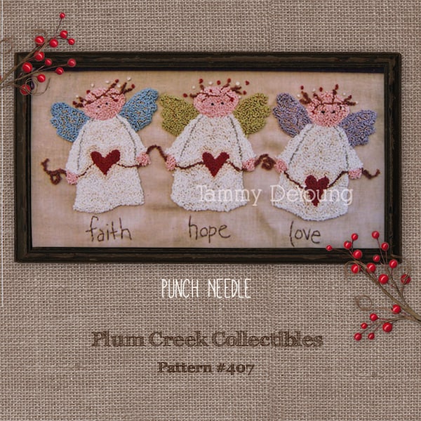 Angel Punch Needle - Etsy