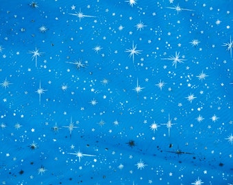 Sheer star fabric | Etsy