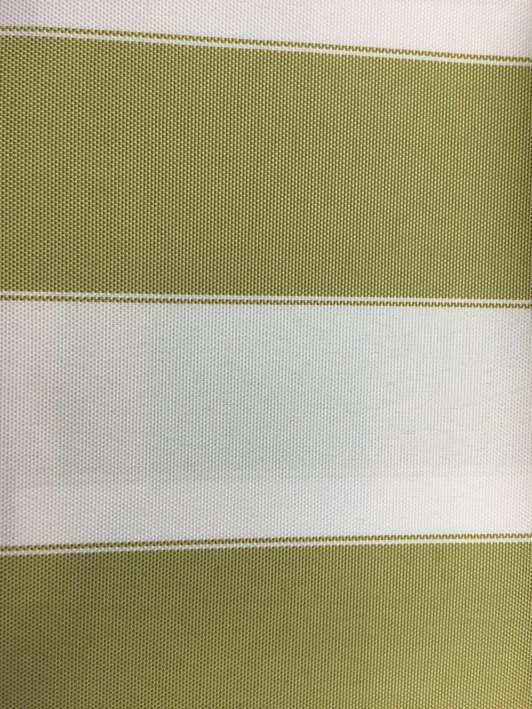 Olive Ivory Striped Waterproof Outdoor Canvas Fabric- 60" - 600 Denier ...