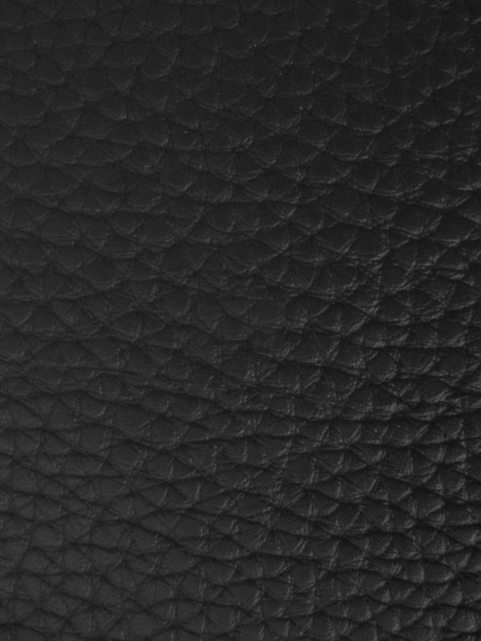 Black Textured PVC Faux Leather Upholstery Vinyl Fabric - Sold by the ...