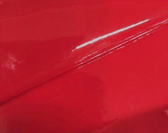 Red Vinyl Fabric | Etsy