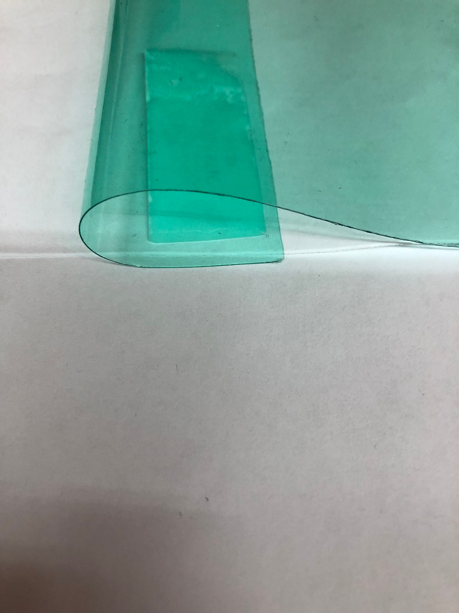 Aqua Marine PVC Tinted Plastic Vinyl Fabric- Sold by the Yard - 54" - Etsy