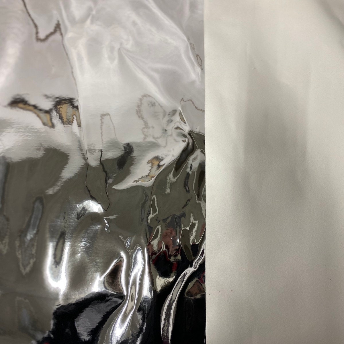 Silver Chrome Reflective Mirror Vinyl Upholstery Crafting - Etsy UK