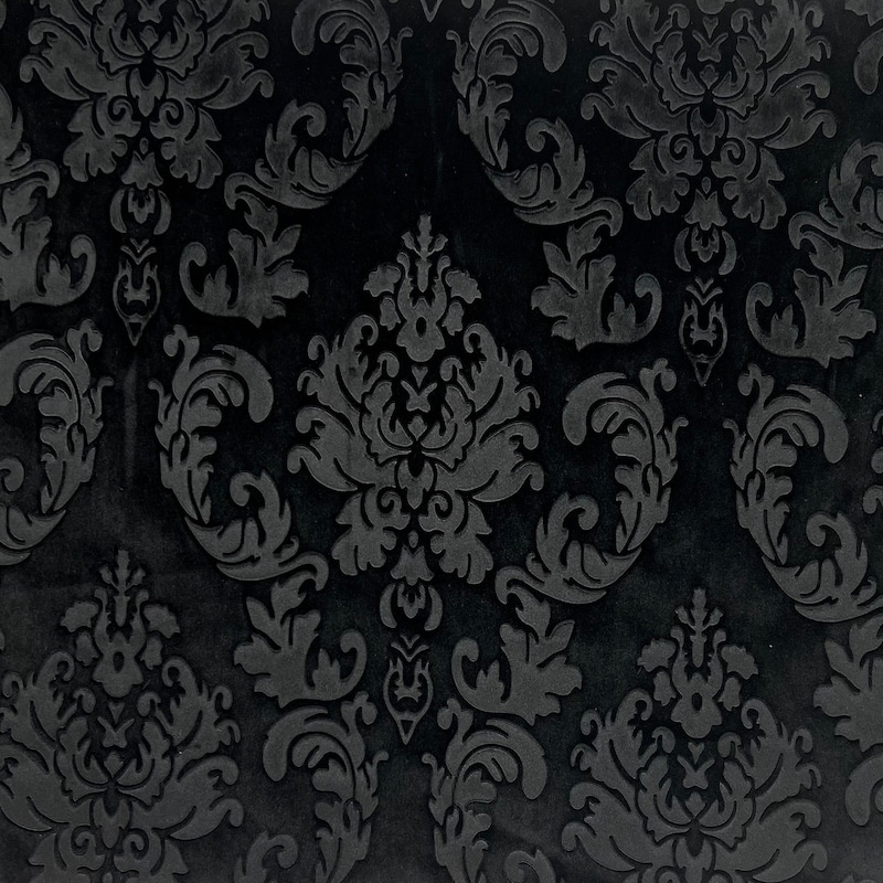 Black Damask - Etsy