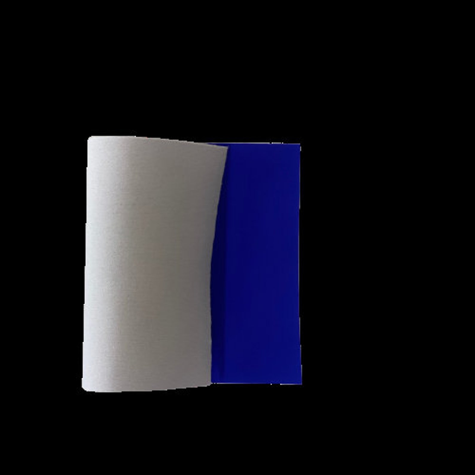 Royal Blue Matte Faux Leather Stretch Vinyl Apparel Fabric - Sold by ...