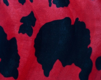 Naomi PURPLE BLACK Zebra Print Soft Velboa Faux Fur Fabric for ...