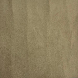 Beige Performance Faux Suede Upholstery Crafting Fabric - Sold by the ...