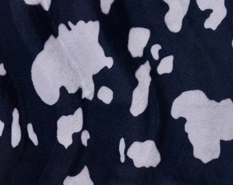 Zebra Large White and Black Velbo Faux Fur Fabric per Yard - Etsy