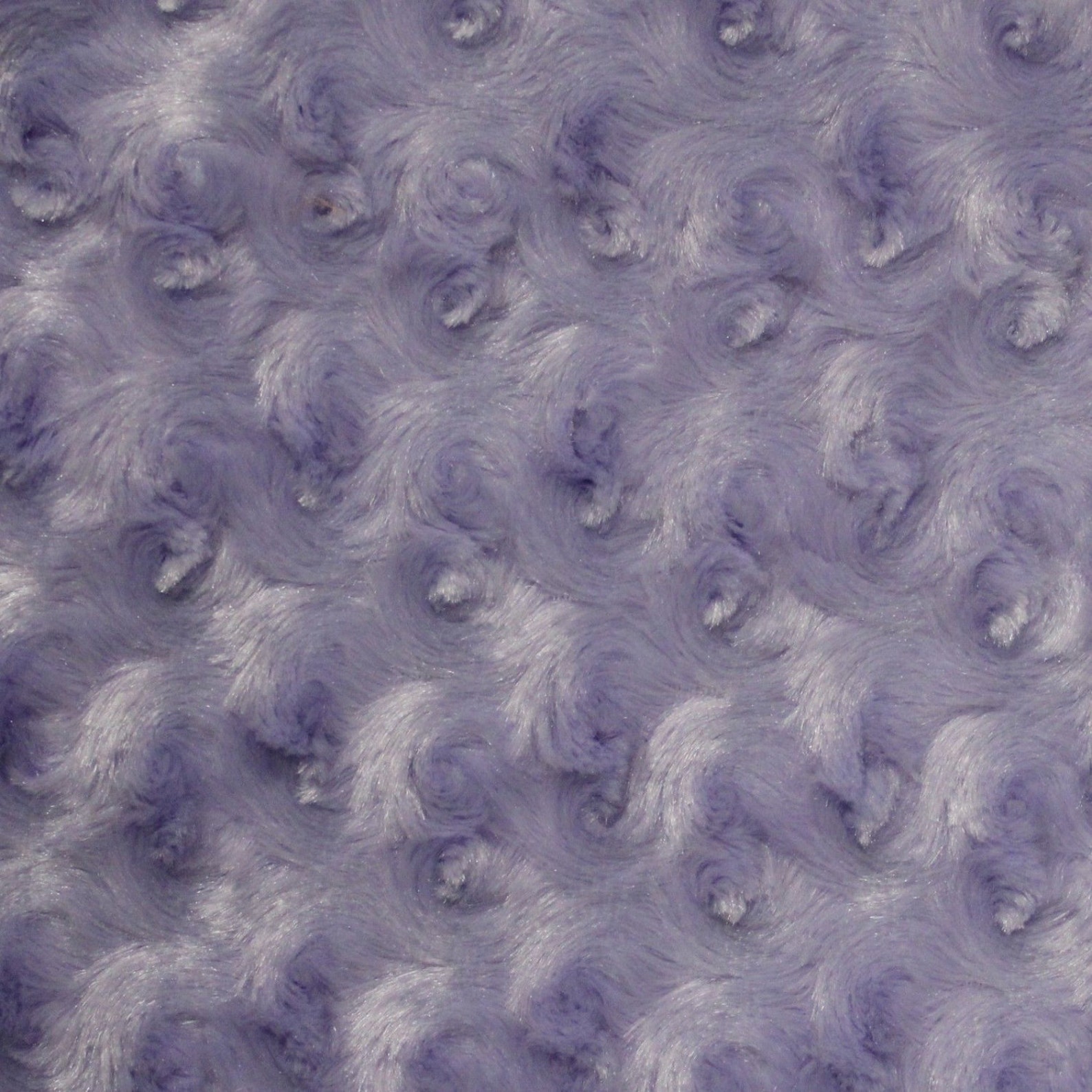 Swirl Rose Bud Fluff Minky Fur Fabric Sold by the Yard 58/ 60 Lavender ...