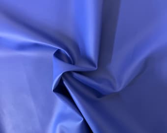 Royal Blue Vinyl Fabric Faux Leather Pleather Upholstery 54 Wide by the ...